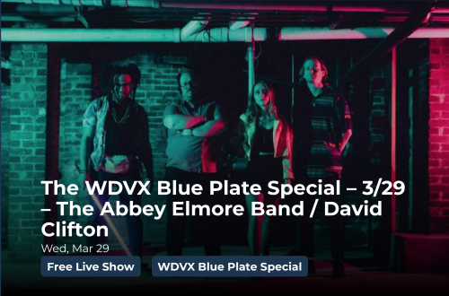 WDVX Radio, Blue Plate Special, 12pm Eastern Time, Knoxville TN, USA ...